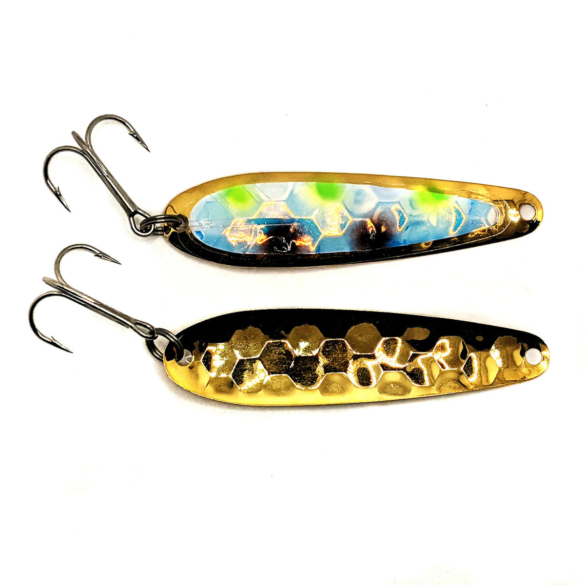 SALMON CANDY MINI GOLD TROLLING SPOON – Grimsby Tackle