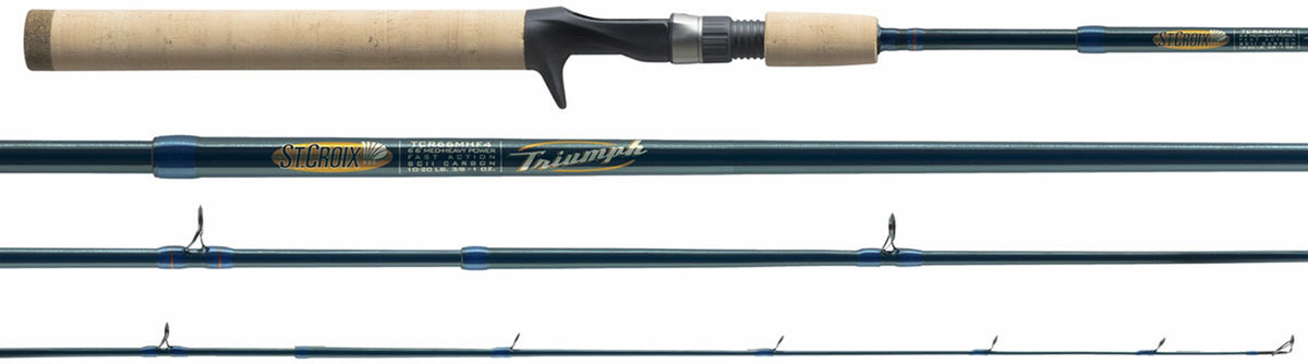 ST. CROIX TRIUMPH CASTING ROD 7' MHF 1 PC. – Grimsby Tackle