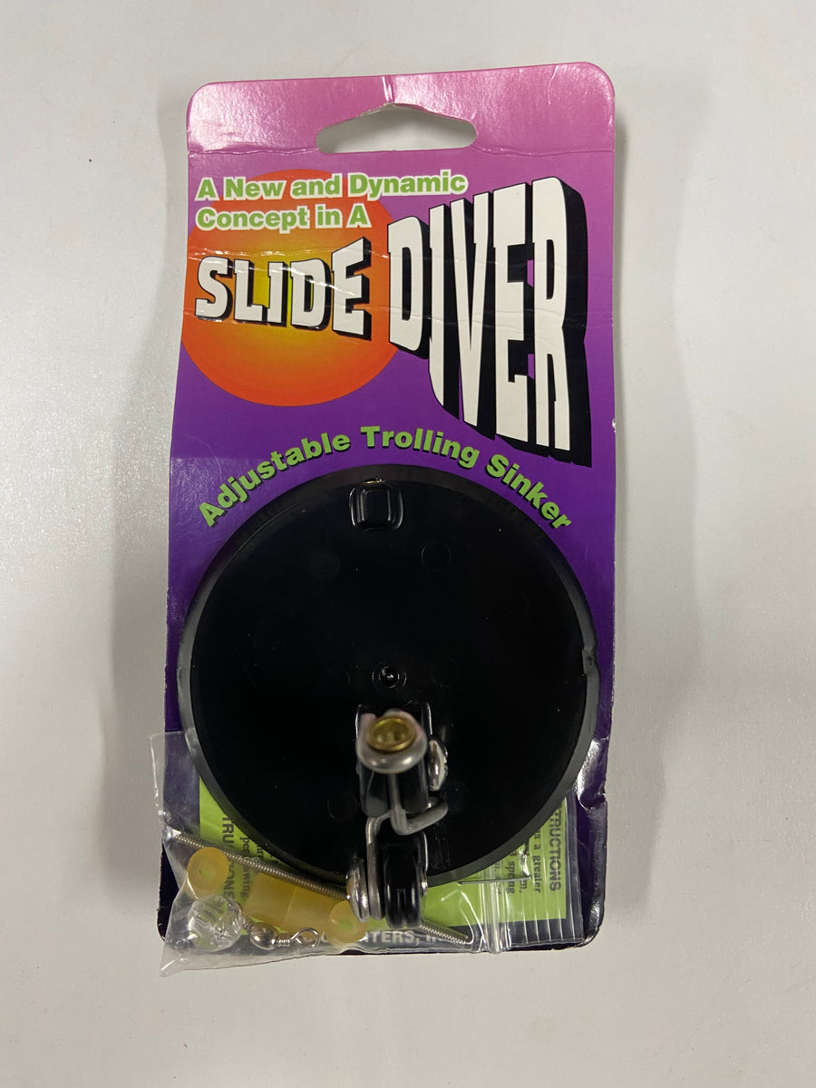 U CHARTER SLIDE DIVER 00 BLACK – Grimsby Tackle