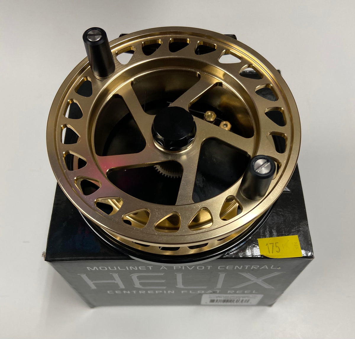 RAVEN FLOAT REEL HELIX GOLD/BL – Grimsby Tackle